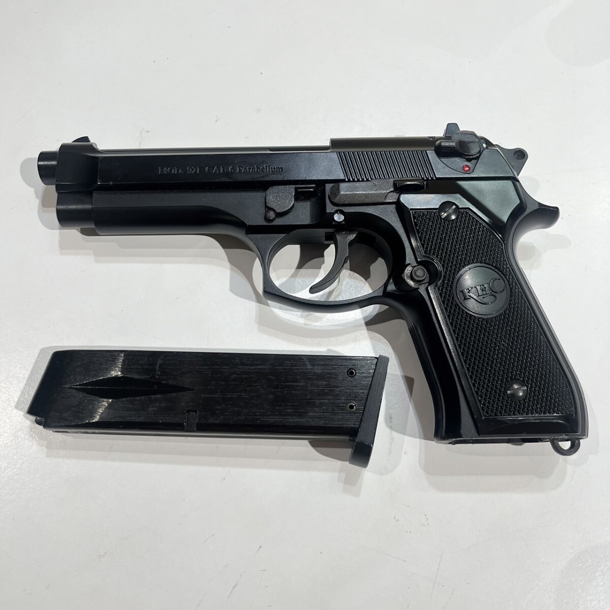 BG183 KHC KEIHEISHA ORG ASGK MOD.92F CAL 6 Parabellum ガスガン マガジン付きの落札情報 ...