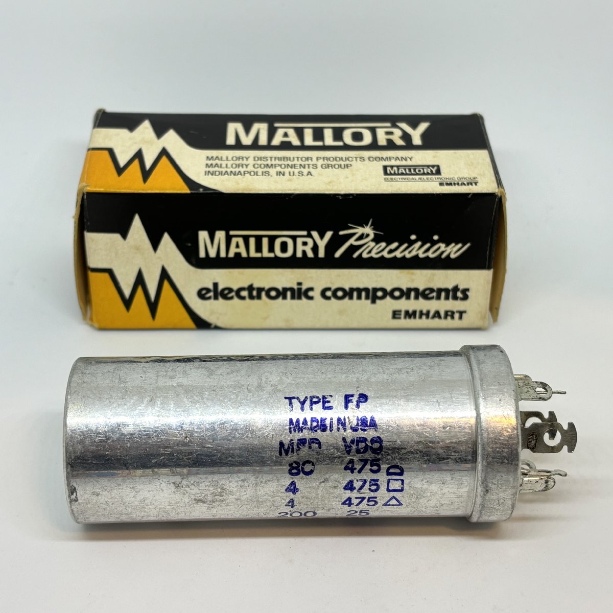 【全体的に状態が悪い】[TE0982] ジャンク品 MALLORY？ 電解コンデンサ FP 詳細不明 USA 中古の落札情報詳細 ...