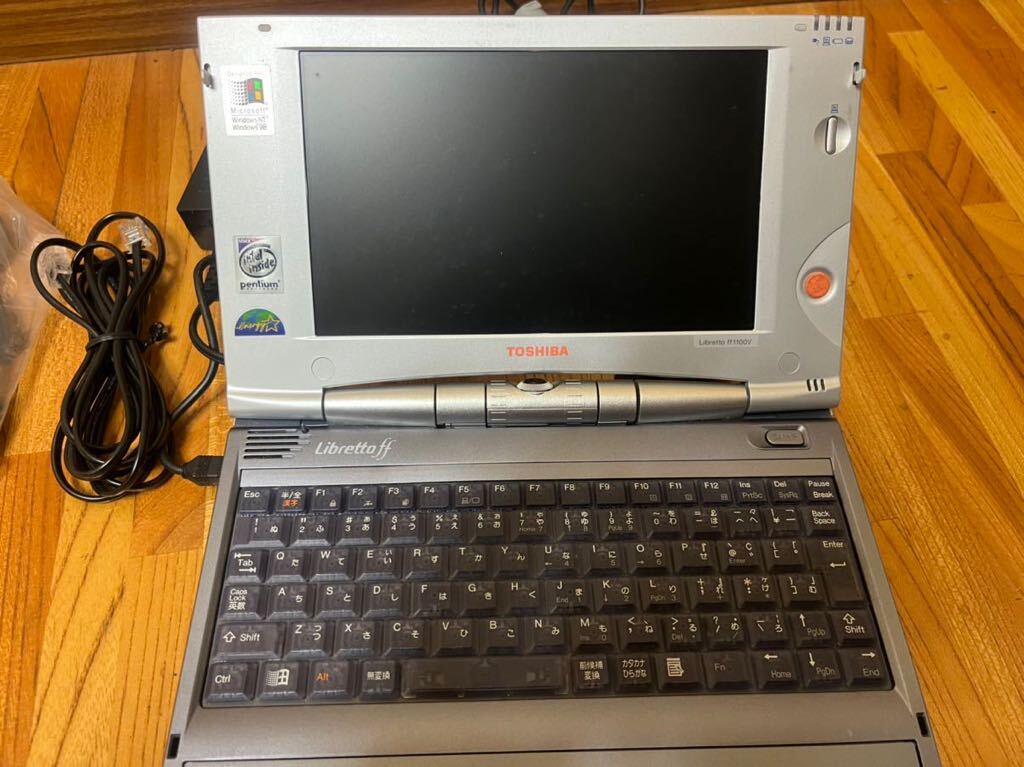【目立った傷や汚れなし】東芝 リブレット M3 for Docomo MPC0030A Libretto M3 /IOアダプタ ...