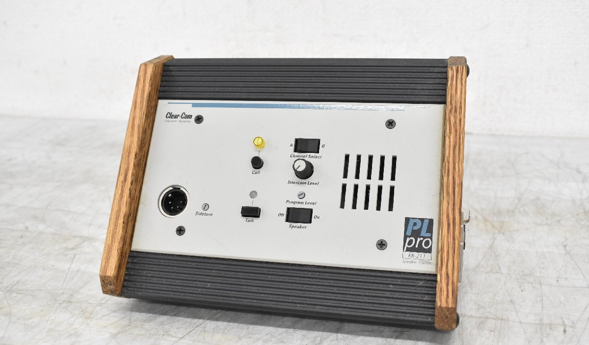 CLEAR-COM MS-400A メインステーション ジャンク！！！の落札情報詳細 - Yahoo!オークション落札価格検索 オークフリー