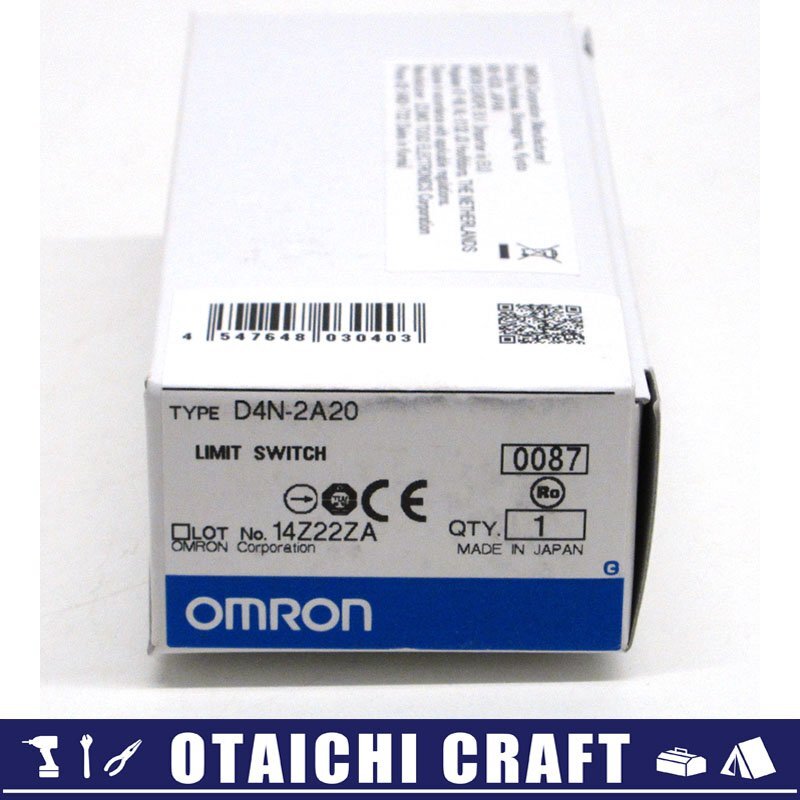 【未使用】【未使用】OMRON(オムロン) 小形セーフティ・リミットスイッチ D4N-2A20【/D20179900039674D/】の落札情報詳細 - Yahoo!オークション落札価格検索 ...