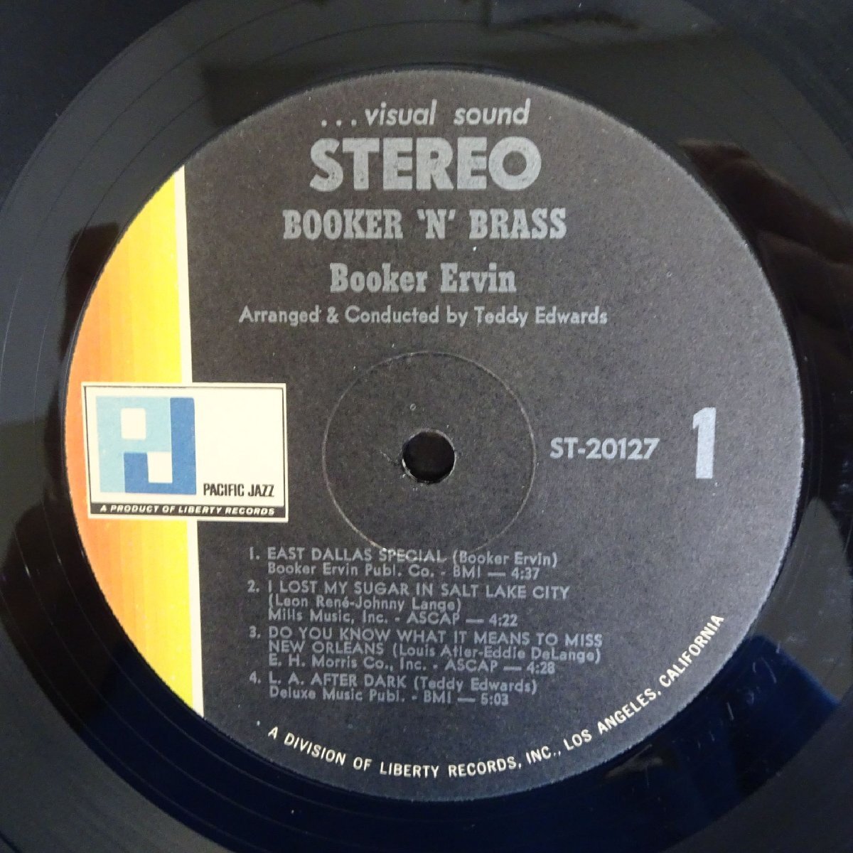 【やや傷や汚れあり】11195133;【US盤/Pacific Jazz/見開き】Booker Ervin / Booker 'n' Brassの落札情報詳細 - Yahoo!オークション落札 ...