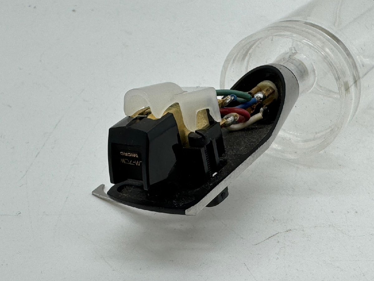 【傷や汚れあり】 TG0826 t174 現状品★MICRO LM-70W マイクロ ヘッドシェル付きMMカートリッジの落札情報詳細 - Yahoo!オークション落札価格検索 オークフリー