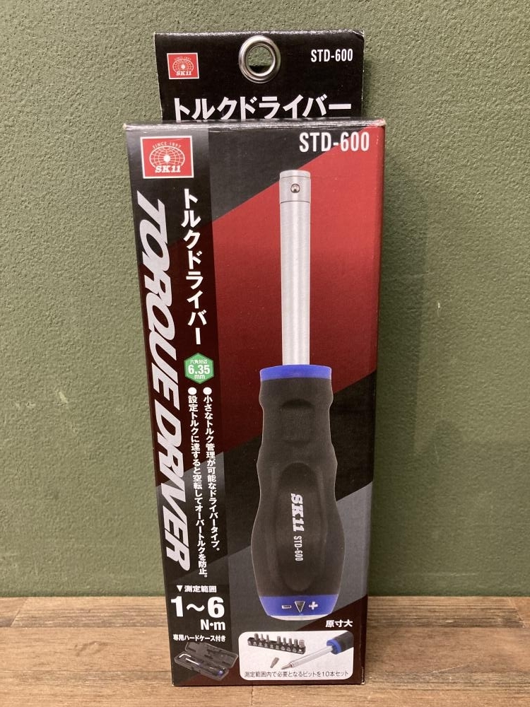 【未使用】020♪未使用品・即決価格♪SK11 藤原産業 トルクドライバー STD-600 保管品 ②の落札情報詳細 - Yahoo!オークション落札価格検索 オークフリー