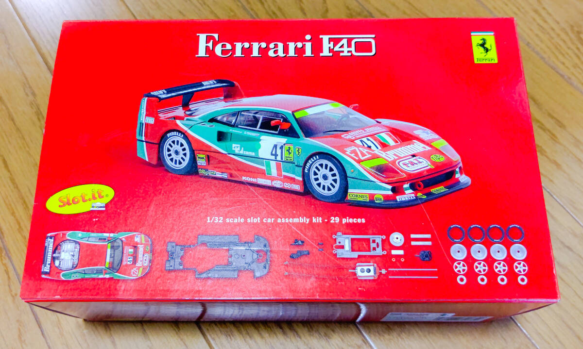 【未使用】1/32 SLOT IT FERRARI F40 KIT 希少 レア 検索用 BMW PORSCHE TOYOTA NISSAN ...