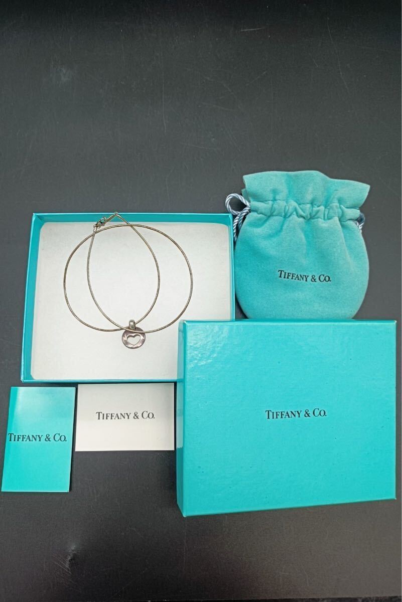 【やや傷や汚れあり】夏本 8月 No.127 TIFFANY ティファニー T&Co.925 アクセサリー ネックレス シルバー ハートの落札 ...
