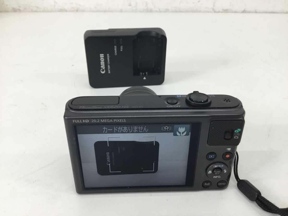 【中古】 営AB133-60 【稼働品】 Canon キャノン PowerShot SX620 HS PC2271 コンパクトデジタルカメラ ...