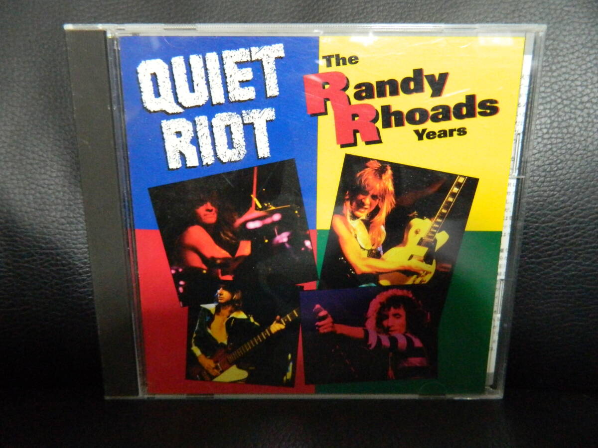 【やや傷や汚れあり】(54) QUIET RIOT / The Randy Rhoads Years 日本盤 ジャケ、日本語解説 経年の汚れ ...