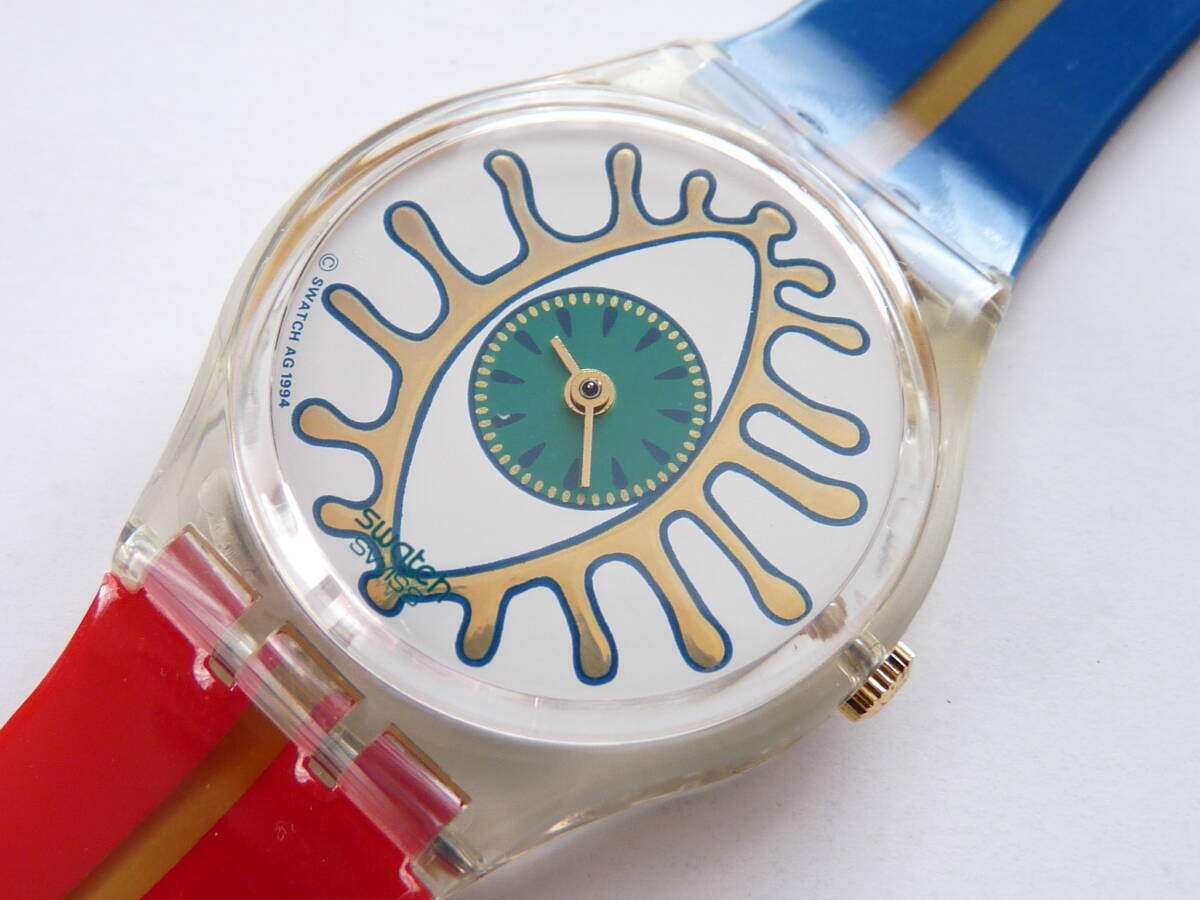 【未使用】未使用電池交換済 美品 スウォッチ レギュラーモデル Swatch 1995年モデル 映画100周年 黒澤明 EIGA-SHI 品番GZ141の落札情報詳細 - Yahoo ...