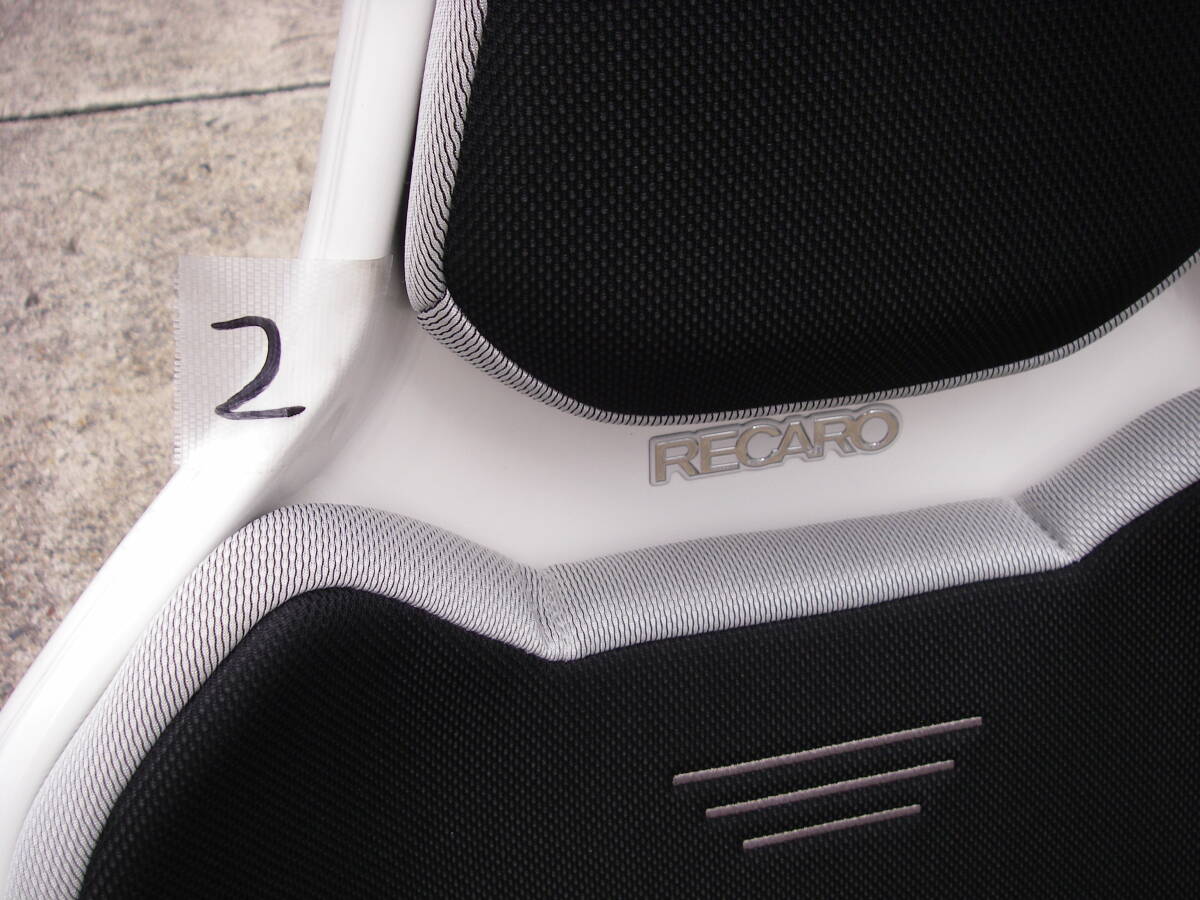 【やや傷や汚れあり】【 RECARO 】正規品 レカロ RCS フルバケ SBR ホワイトシェル/ブラック ②の落札情報詳細 - Yahoo ...