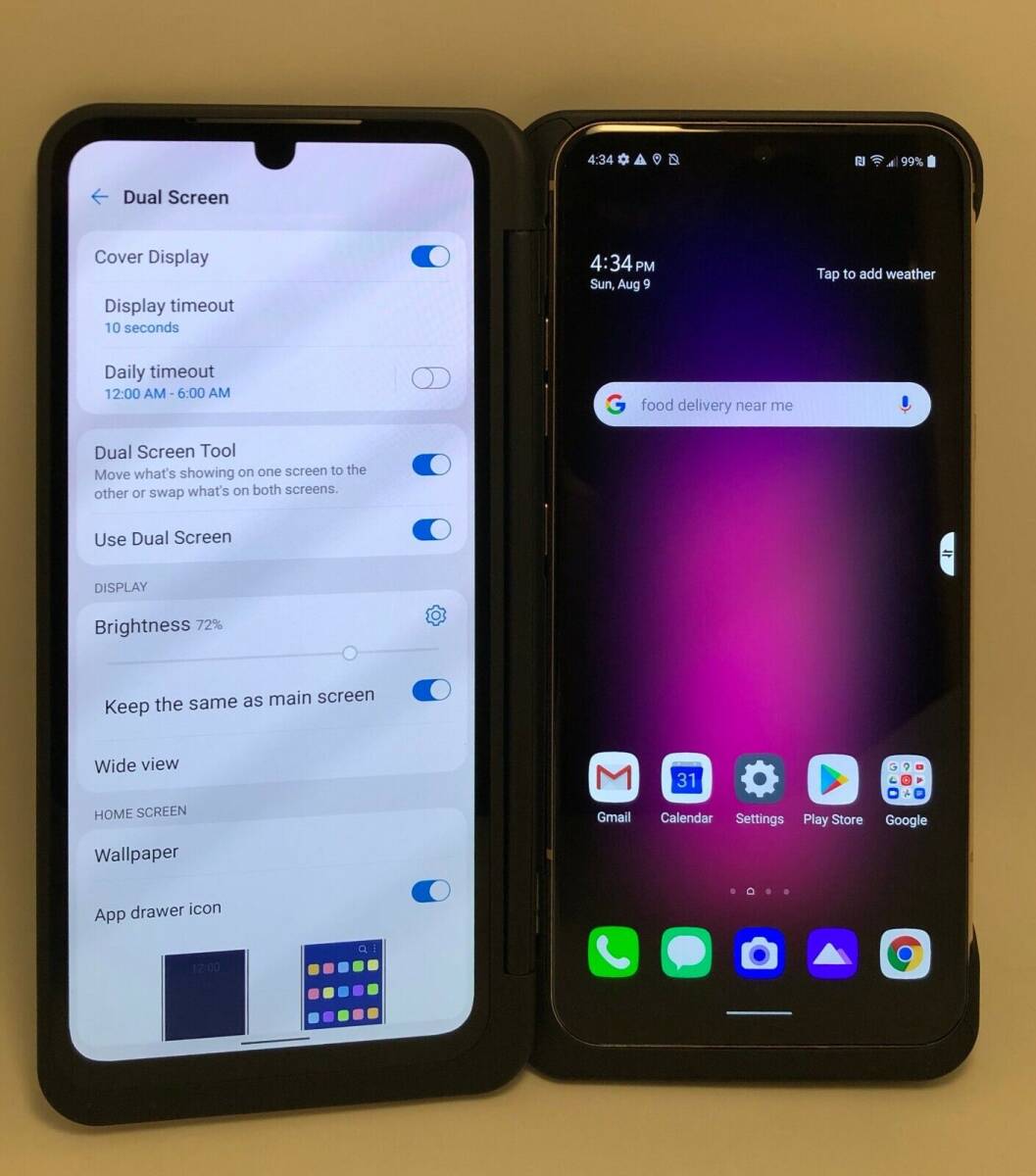 【やや傷や汚れあり】LG Dual Screen Case for LG V60 ThinQ 5G Phone - Model LM-V605N - Very Used 海外 即決の落札情報 ...