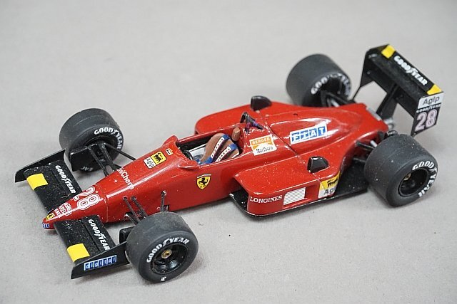 【傷や汚れあり】TAMEO KITS タメオキット 1/43 Ferrari フェラーリ F187 ターボ G.ベルガー イタリアGP ...