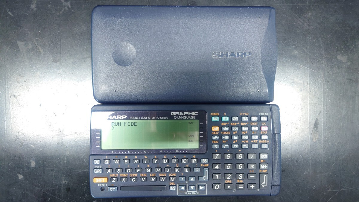 中古 SHARP 関数電卓 EL-5010 電卓 ポケットコンピューター ポケットコンピュータ 昭和レトロ レトロPC 計算機 レトロ電卓 の ...