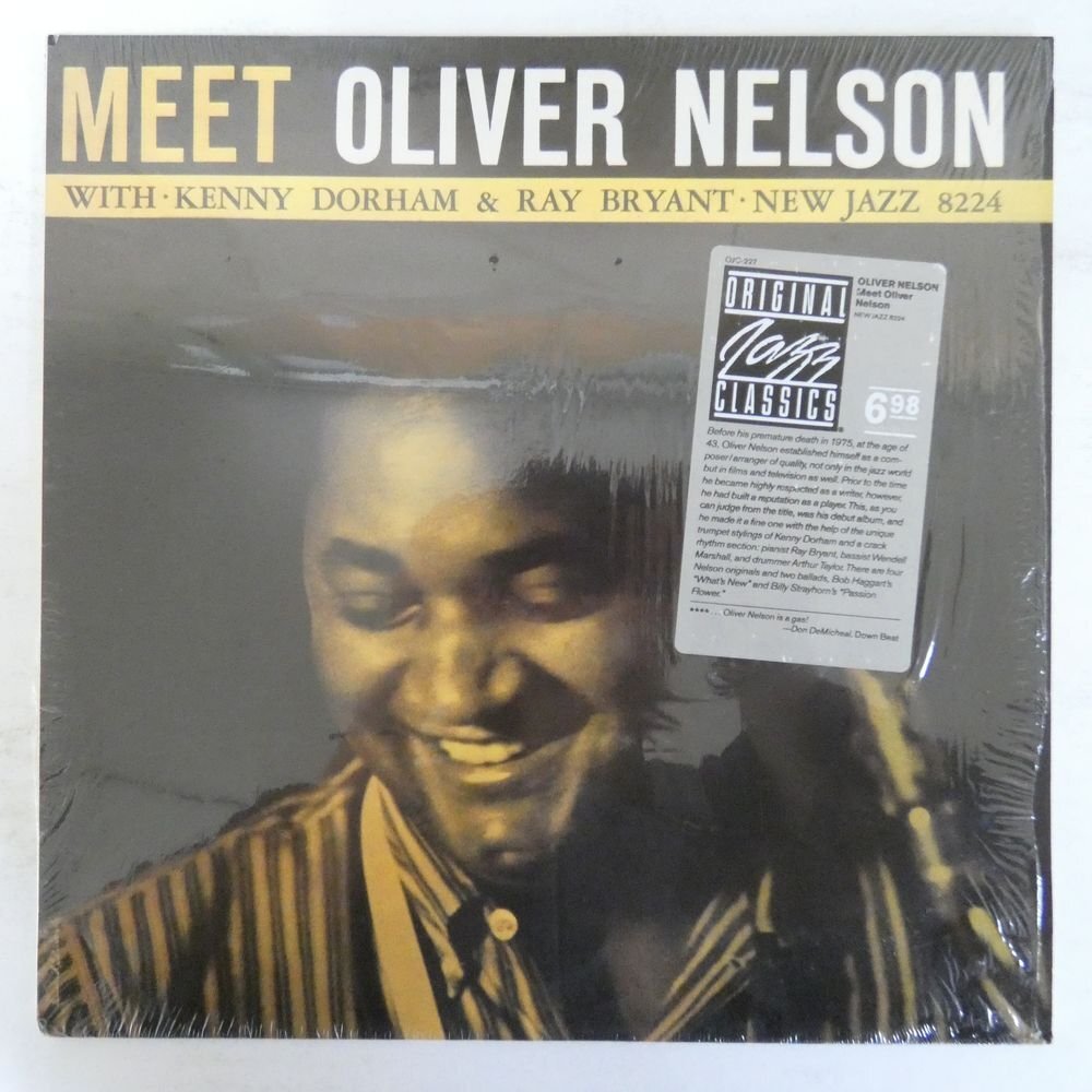 【やや傷や汚れあり】48017446;【US盤/OJC NEW JAZZ/シュリンク】Oliver Nelson / Meet Oliver ...