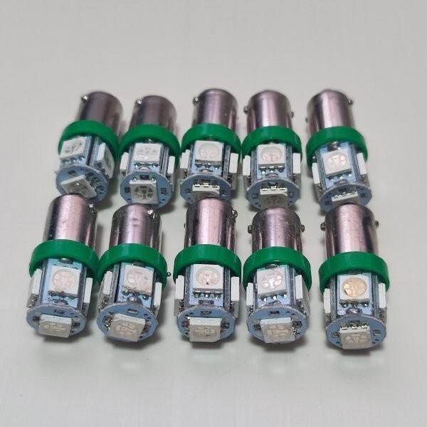 【未使用】30個 角マーカー用 BA9S 12V 24V LED 電球 グリーン 緑 デコトラの落札情報詳細 - Yahoo!オークション落札価格検索 オークフリー