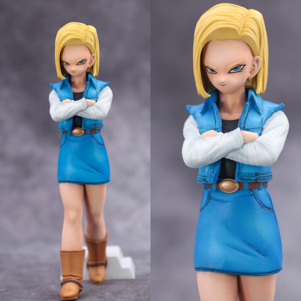 【未使用に近い】ドラゴンボール 人造人間18号 フィギュア リペイント フルリペイント SOLID EDGE WORKS-THE出陣 検：/一番くじ 悟空 ベジータの落札情報詳細 ...