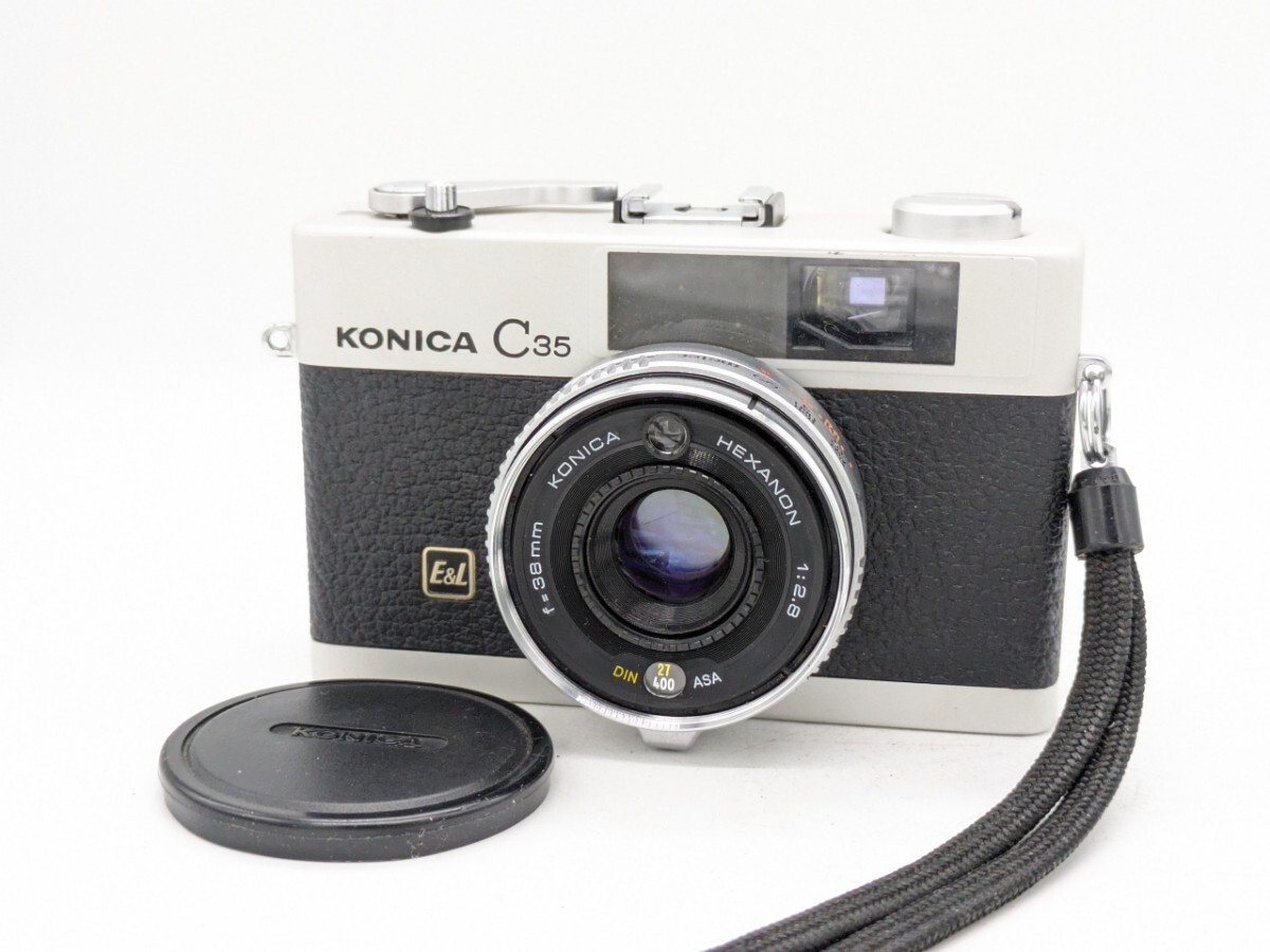 【目立った傷や汚れなし】外観美品！KONICA C35 E＆L コンパクトカメラの落札情報詳細 - Yahoo!オークション落札価格検索 オークフリー
