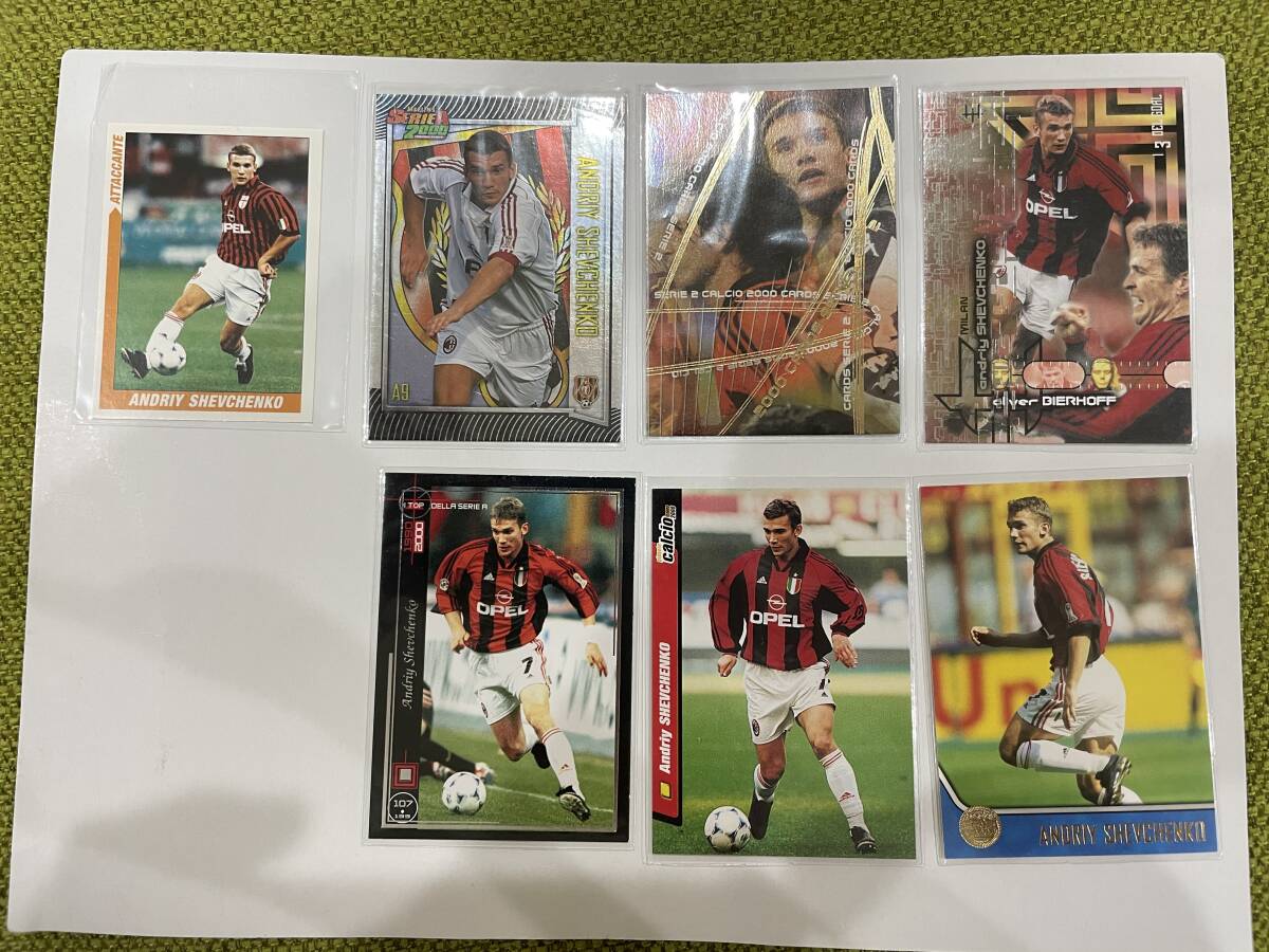 【目立った傷や汚れなし】calcio 2000 series BESE CARD rookie card SET SHEVCHENKO panini DS パニーニカルチョ シェフチェンコ ...