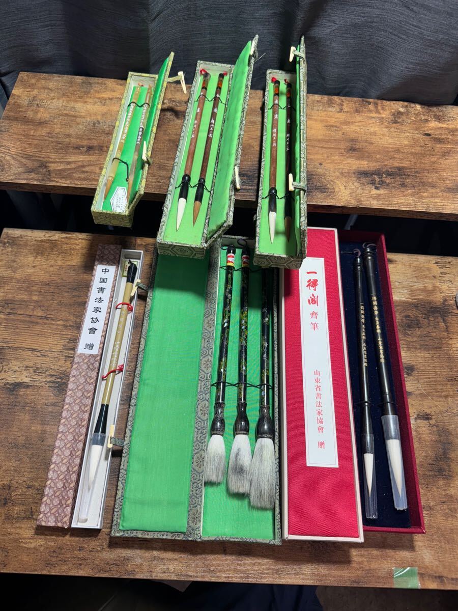 【傷や汚れあり】書道具 筆 中国筆 中国 古筆 硯 唐筆 毛筆 書道 FD1 6個の落札情報詳細 - Yahoo!オークション落札価格検索 オークフリー