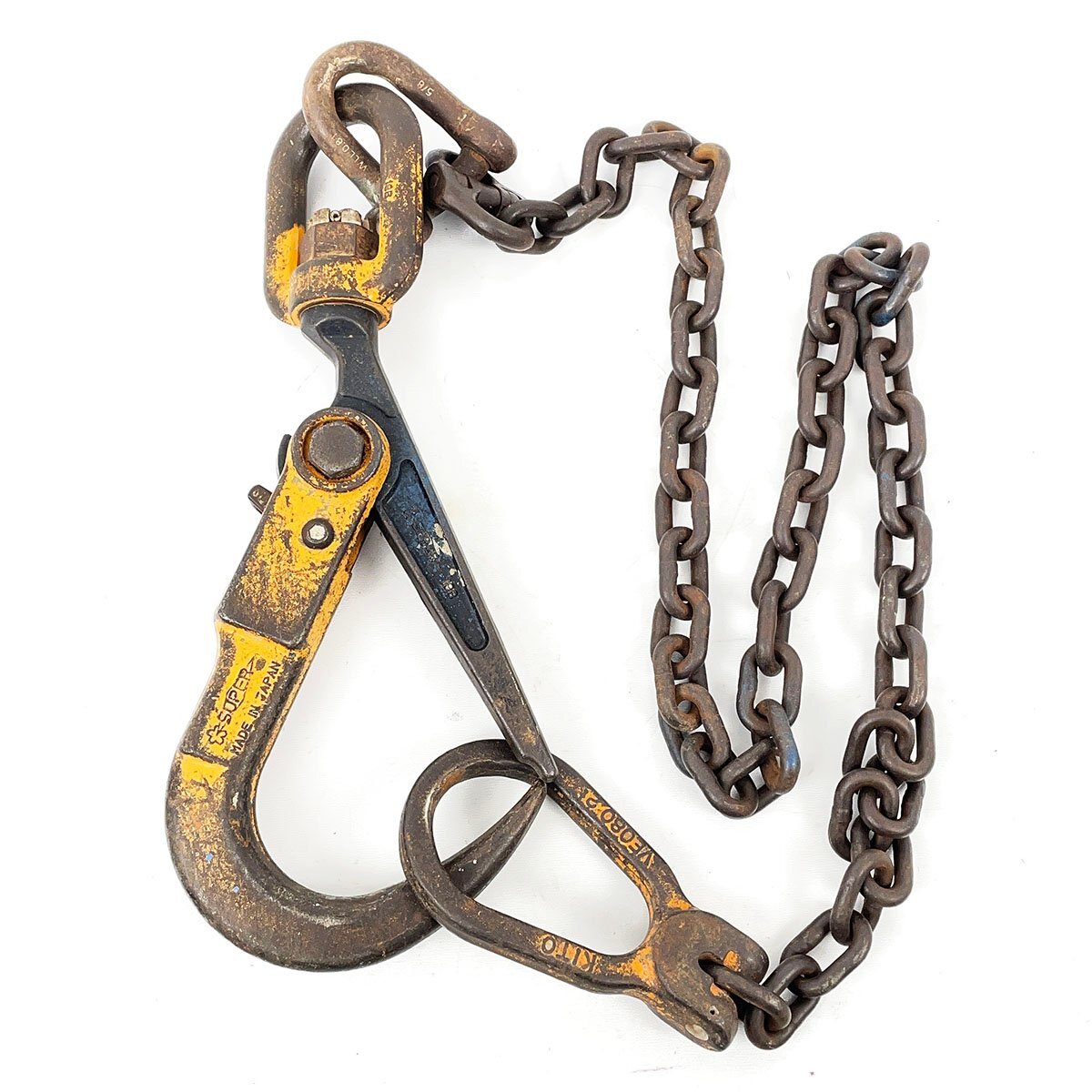 【傷や汚れあり】SUPER スーパーツール スーパーロックフック SLH-S 2ton 鉄板吊り [E120]の落札情報詳細 - Yahoo!オークション落札価格検索 オークフリー