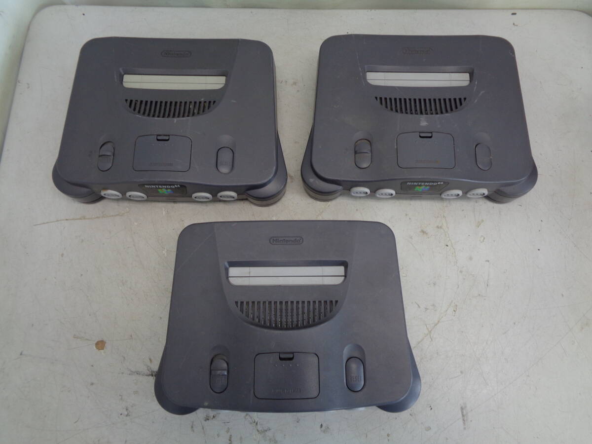 【傷や汚れあり】C1672 任天堂 Nintendo64 NUS-001 (X3) 本体の落札情報詳細 - Yahoo!オークション落札価格 ...