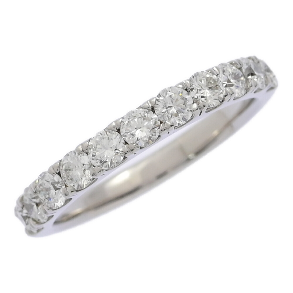 【未使用】1ct/ハーフエタニティ 11P ダイヤモンド リング・指輪/K18WG/750-3.8g/16号/#56/ホワイトゴールド/プレゼント/記念日 536341の落札情報詳細 ...