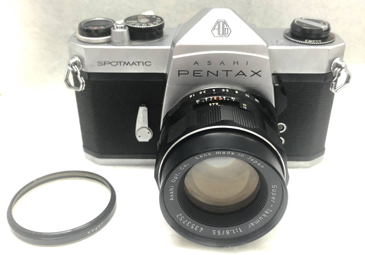【傷や汚れあり】② PENTAX ペンタックス ASAHI SPOTMATIC フィルムカメラ 1:1.8/55 【動作未確認】の落札情報詳細 - Yahoo!オークション落札価格検索 オークフリー