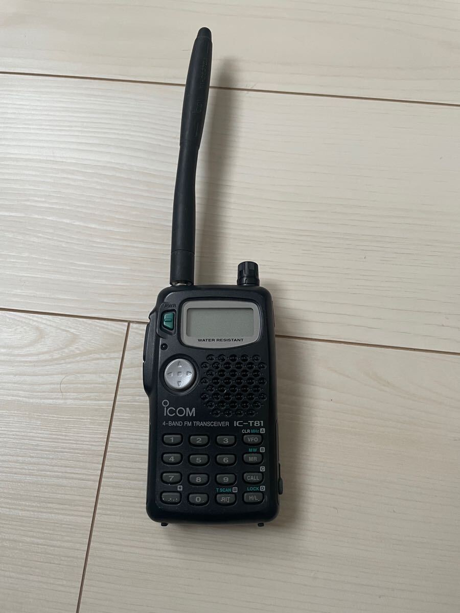 【傷や汚れあり】ICOM アイコム IC-T81ハンディートランシーバーの落札情報詳細 - Yahoo!オークション落札価格検索 オークフリー