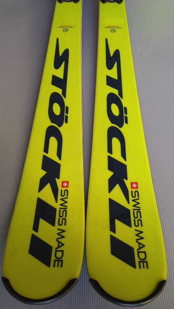 【やや傷や汚れあり】手仕上げチューンナップ済 ☆2019-20 STOCKLI ☆ STOCKLI LASER AX 168cm 金具セット￥ ...