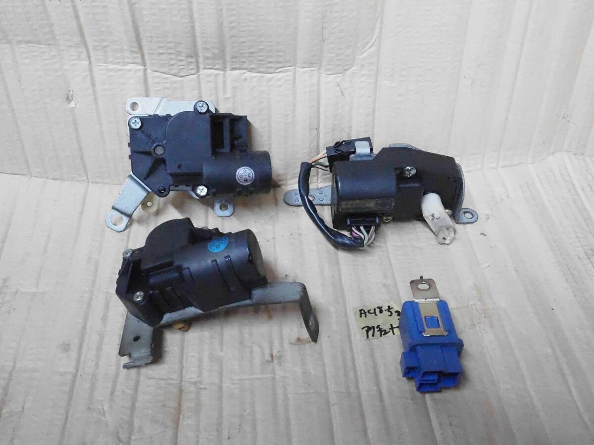 【目立った傷や汚れなし】 HCR32 【 エアミックス アクチュエーター モーター ユニット 】 エアコン スカイライン HR32 HNR32 BNR32 GTR R32 タイプM AC18 ...