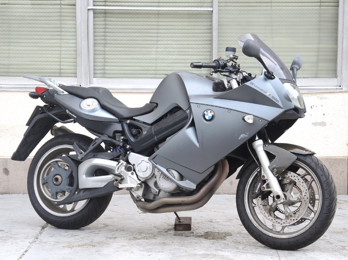 【やや傷や汚れあり】100【評価S】 BMW F800ST 実動 社外 ILMBERGER Carbon カーボン タンク センター カウル ...