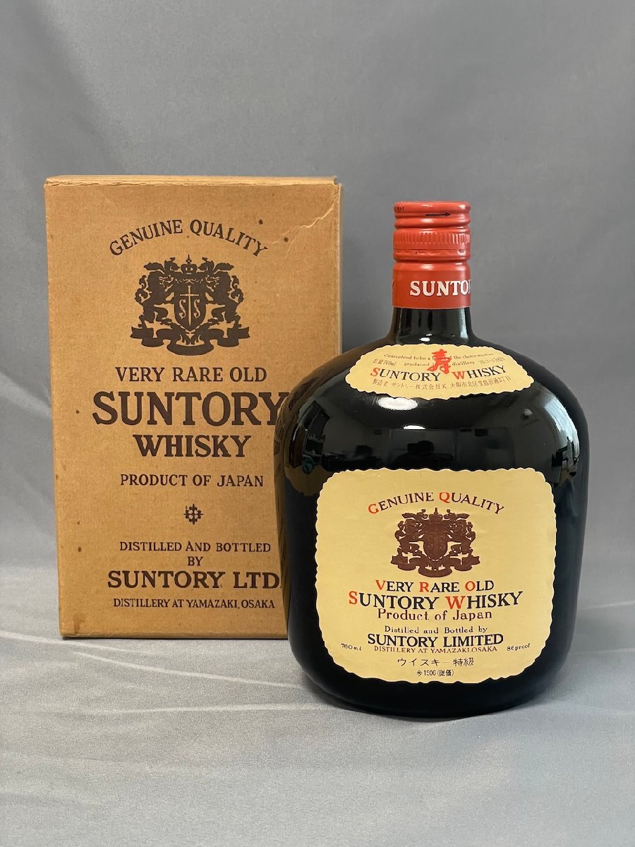 【未使用】未開栓 古酒 サントリー オールド 「VERY RARE OLD」表記 山崎蒸溜所モルト「浜通」SUNTORY OLD 760ml 43% 特級 箱付の落札情報詳細 - Yahoo ...