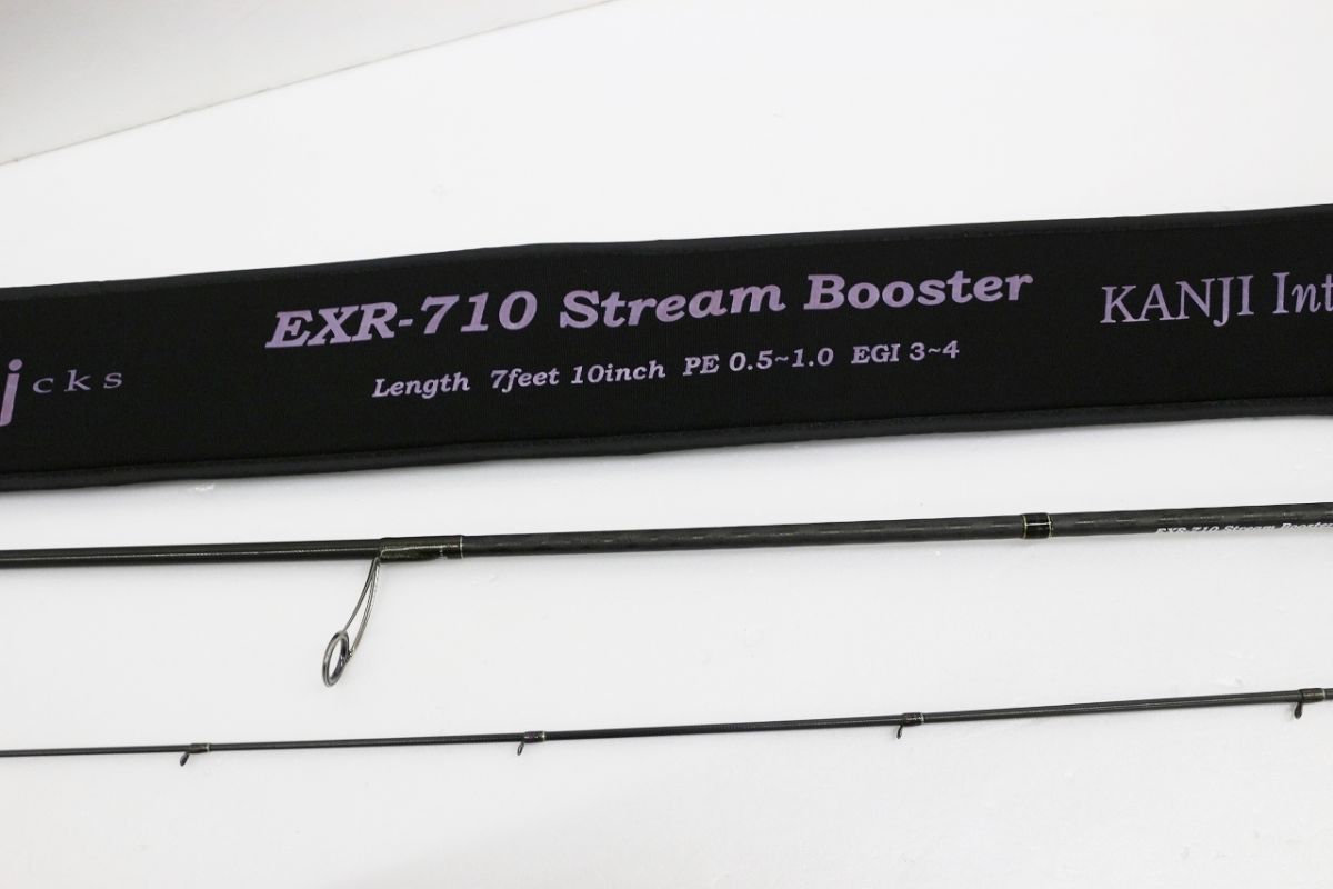 【やや傷や汚れあり】F321H 122 カンジインターナショナル EXR-710 Stream Booster ソルトロッド 中古品の落札情報詳細 - Yahoo!オークション落札価格検索 ...