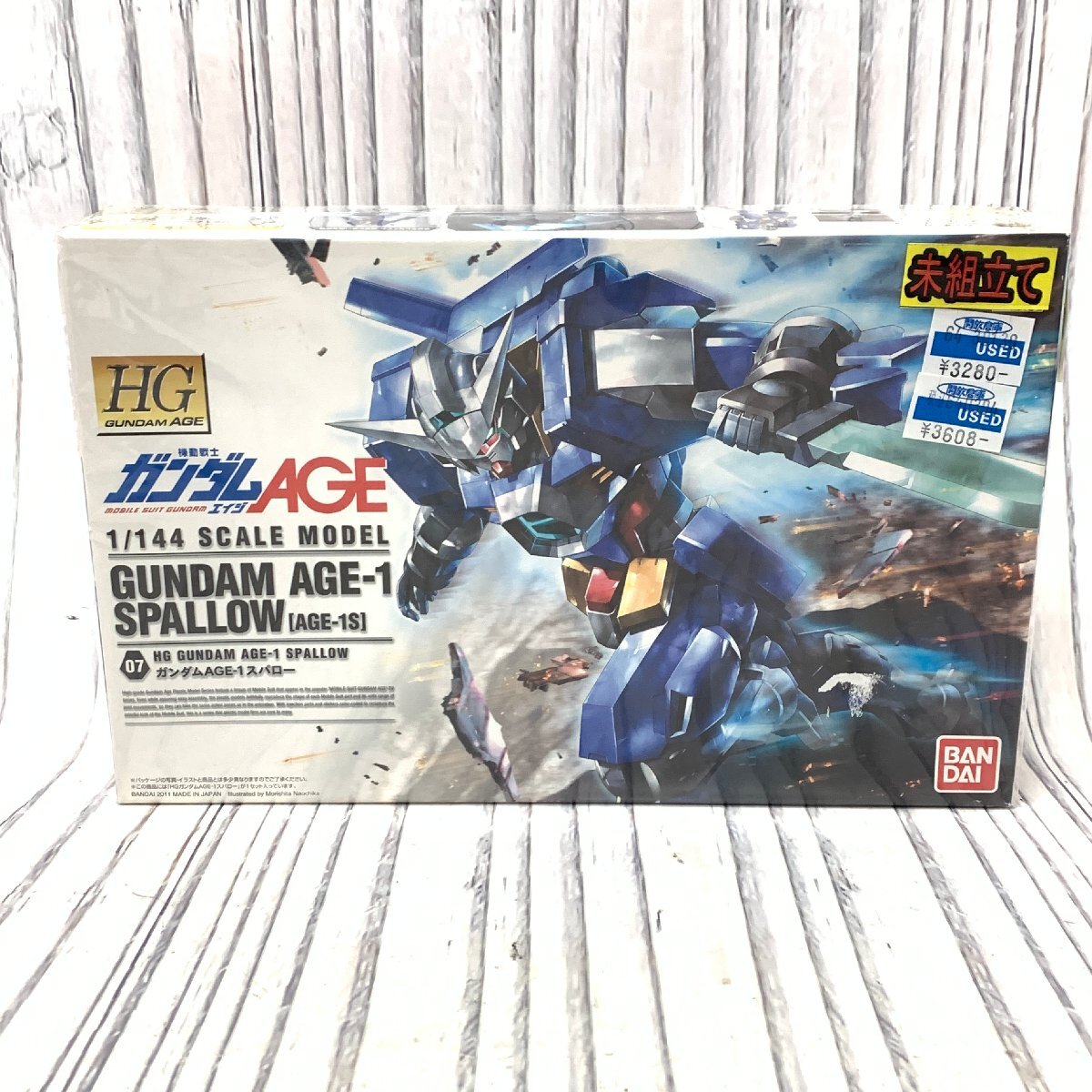 【未使用】s001 W1 未組立 1/144 ガンダムAGE-1スパロー AGE-1S HG 07 機動戦士ガンダムAGE バンダイ ガンプラ 保管品の落札情報詳細 - Yahoo ...