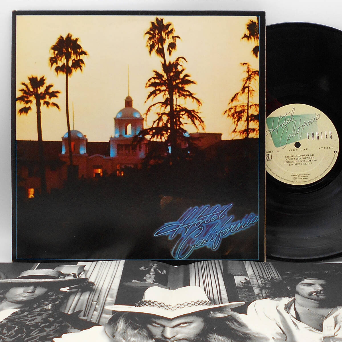 【やや傷や汚れあり】★US ORIG LP★EAGLES/Hotel California 1976年 初回7E規格 STERLING刻印 ...