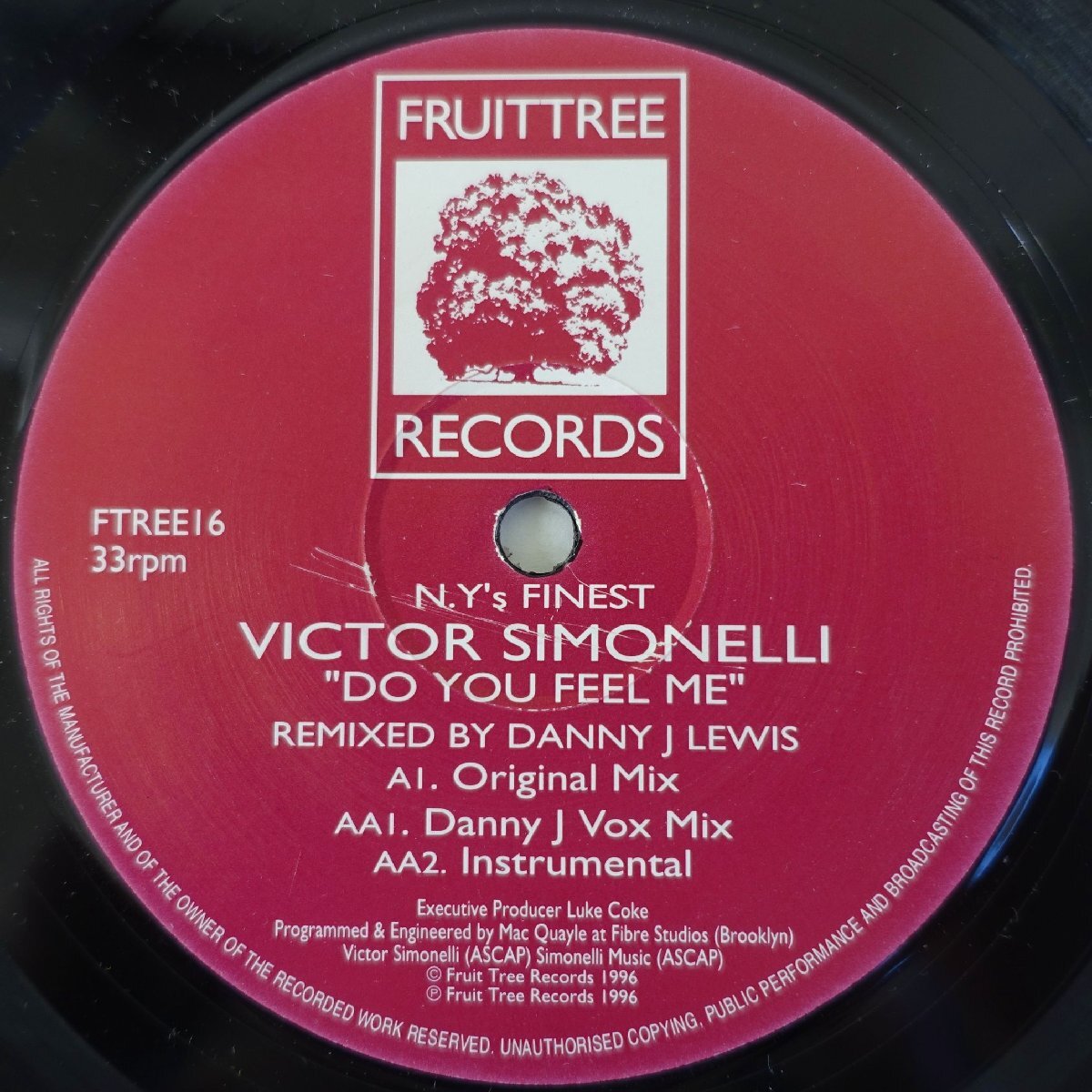 【やや傷や汚れあり】10043267;【UK盤/12inch】NY's Finest, Victor Simonelli / Do You ...