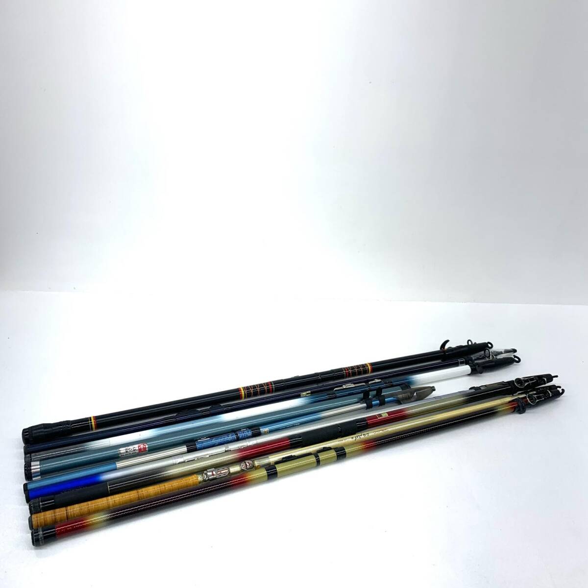 【傷や汚れあり】/★ 【中古・ジャンク品】ロッド まとめ HIBIKI 投 POWERFORCE IKARI GLASS ROD さつき 粋宝 ...