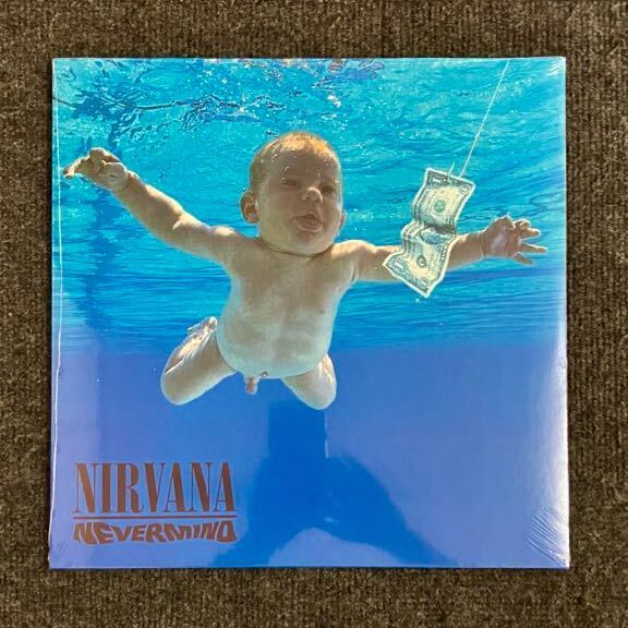 【未使用】レア未開封デッドストックシールド nirvana NEVERMIND LP ニルヴァーナ アナログレコード oasis rediohead Foo Fighters ...
