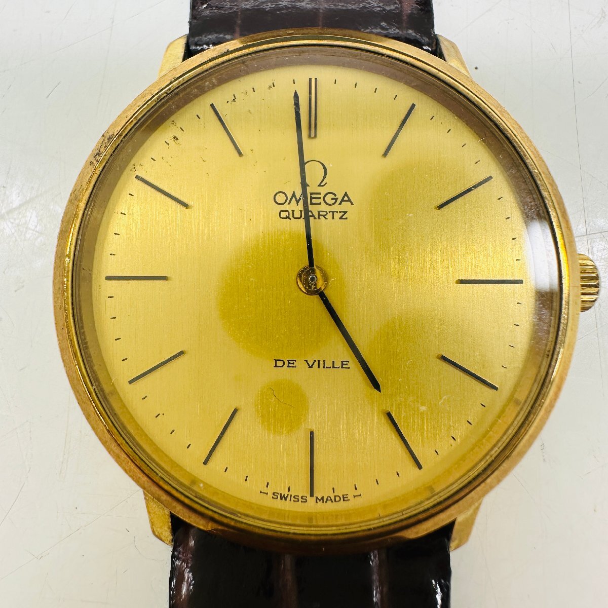 【傷や汚れあり】【不動品】OMEGA オメガ DE VILLE デヴィル 191.0044 メンズ腕時計 クォーツ ゴールド ジャンクの落札情報詳細 - Yahoo!オークション落札価格検索 ...