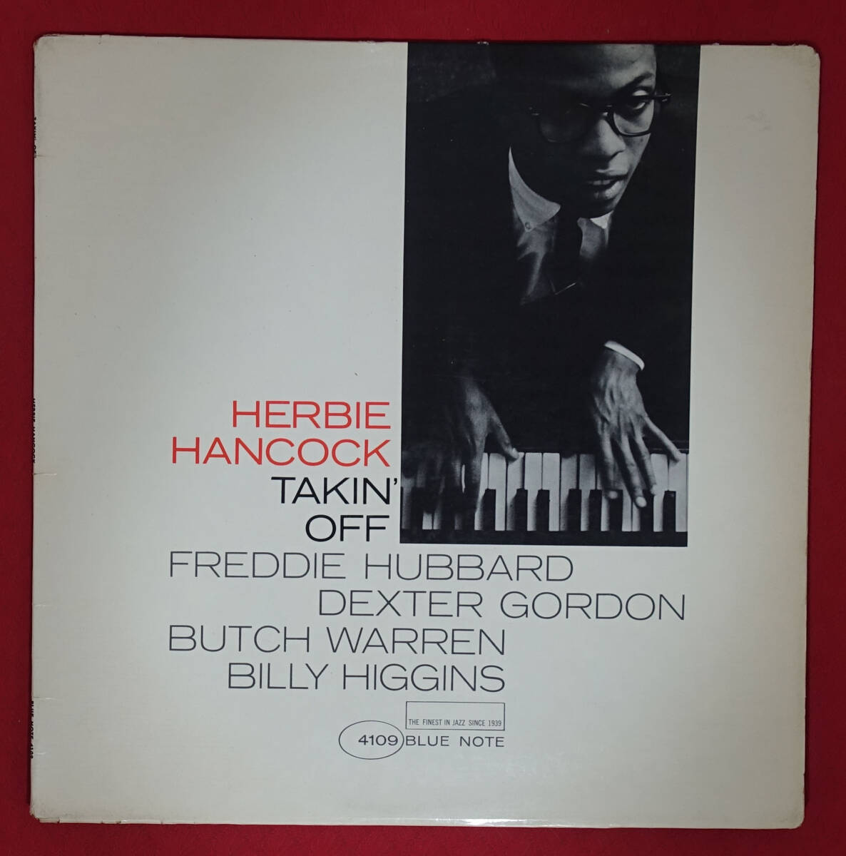 【やや傷や汚れあり】US BLUE NOTE BLP 4109 オリジナル TAKIN’ OFF / Herbie Hancock NYC ...