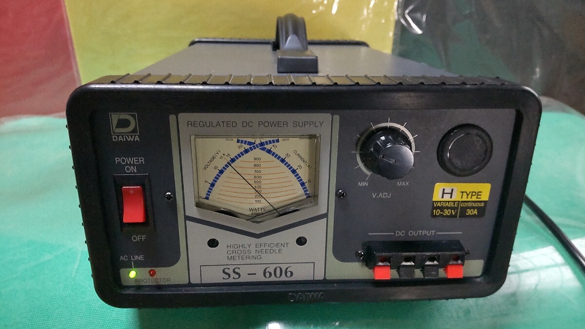 【やや傷や汚れあり】ダイワ DAIWA SS-606H スイッチング電源の落札情報詳細 - Yahoo!オークション落札価格検索 オークフリー