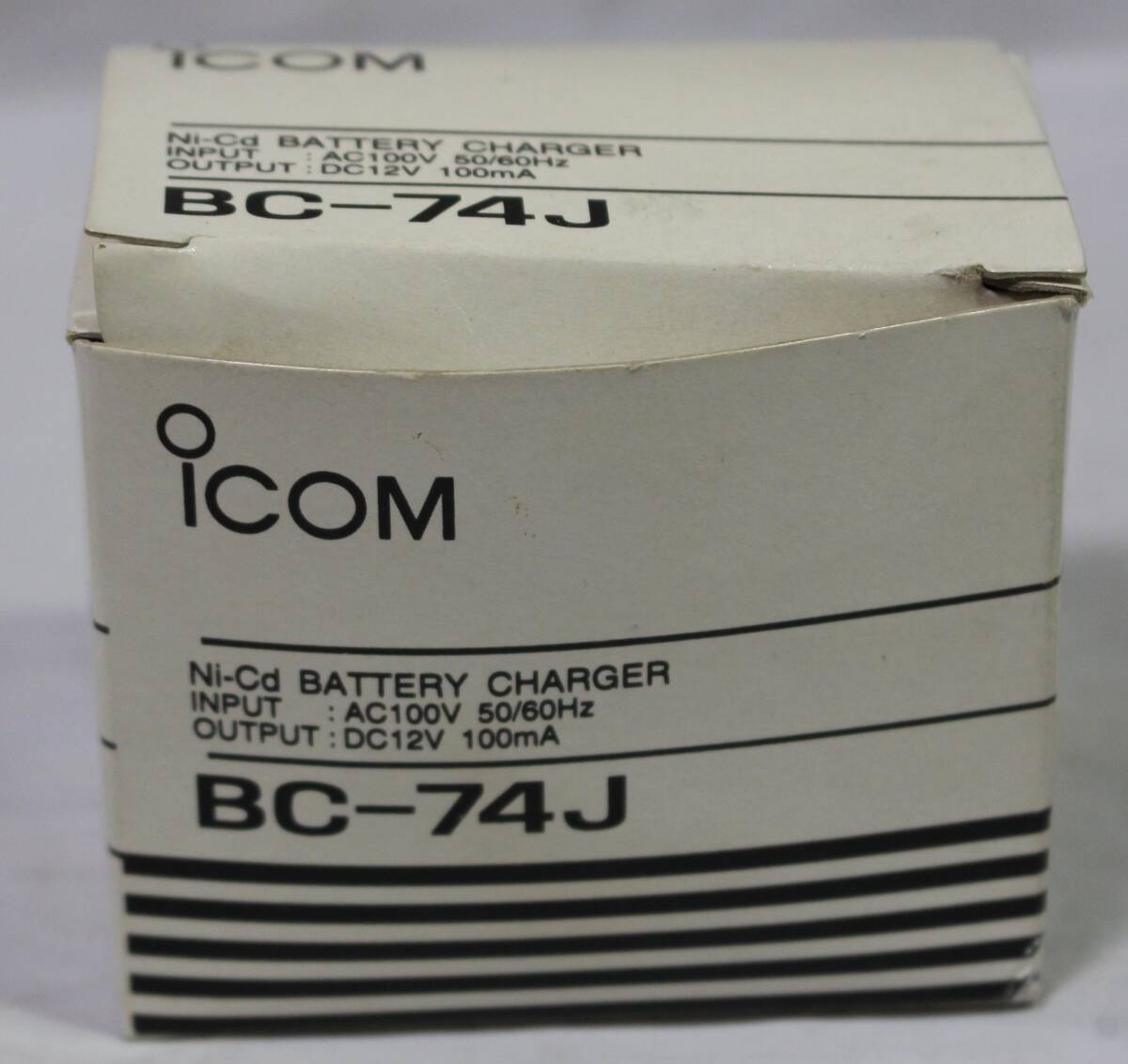 【目立った傷や汚れなし】ICONアイコム バッテリーチャージャーACアダプタ 12V 100mA BC-74Jの落札情報詳細 - Yahoo!オークション落札価格検索 オークフリー