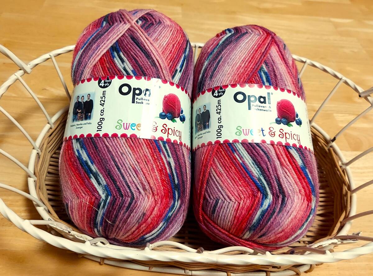 【未使用】D＊ソックヤーン＊【Opal(オパール) 復刻版Sweet＆Spicy 】2玉組の落札情報詳細 - Yahoo!オークション落札価格検索 オークフリー