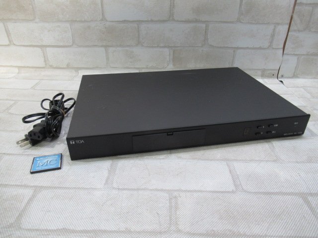 【目立った傷や汚れなし】★通電確認済み★メロディクスカード5枚付き★TOA メロディクス MEL-O-DIX ML-304 ラジオ体操 ...