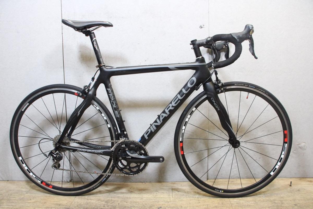 【やや傷や汚れあり】 PINARELLO ピナレロ FP DUE carbon フルカーボン SHIMANO 105 5700 2X10S サイズ510 2013年モデル 美品の落札情報詳細 ...