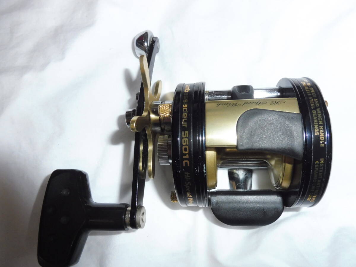 【やや傷や汚れあり】ABU アブガルシア アンバサダー 5601C ハイスピードウィンチ 良品 左ハンドルの落札情報詳細 - Yahoo ...