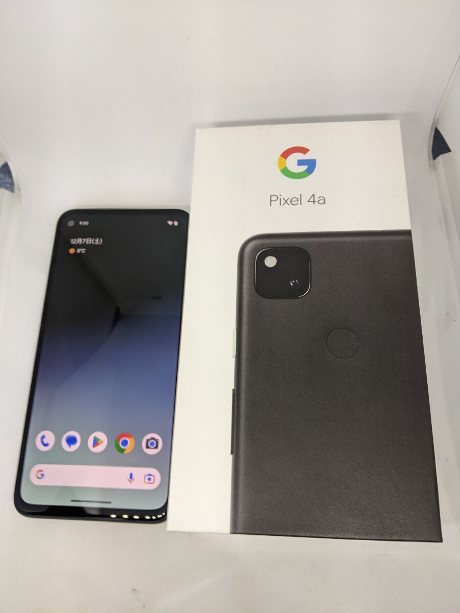 【傷や汚れあり】Google pixel 4a 6GB RAM 128GB ストレージ Snapdragon730G android13 Simロック解除済 バッテリーやや膨張 箱充電器等付属 ...