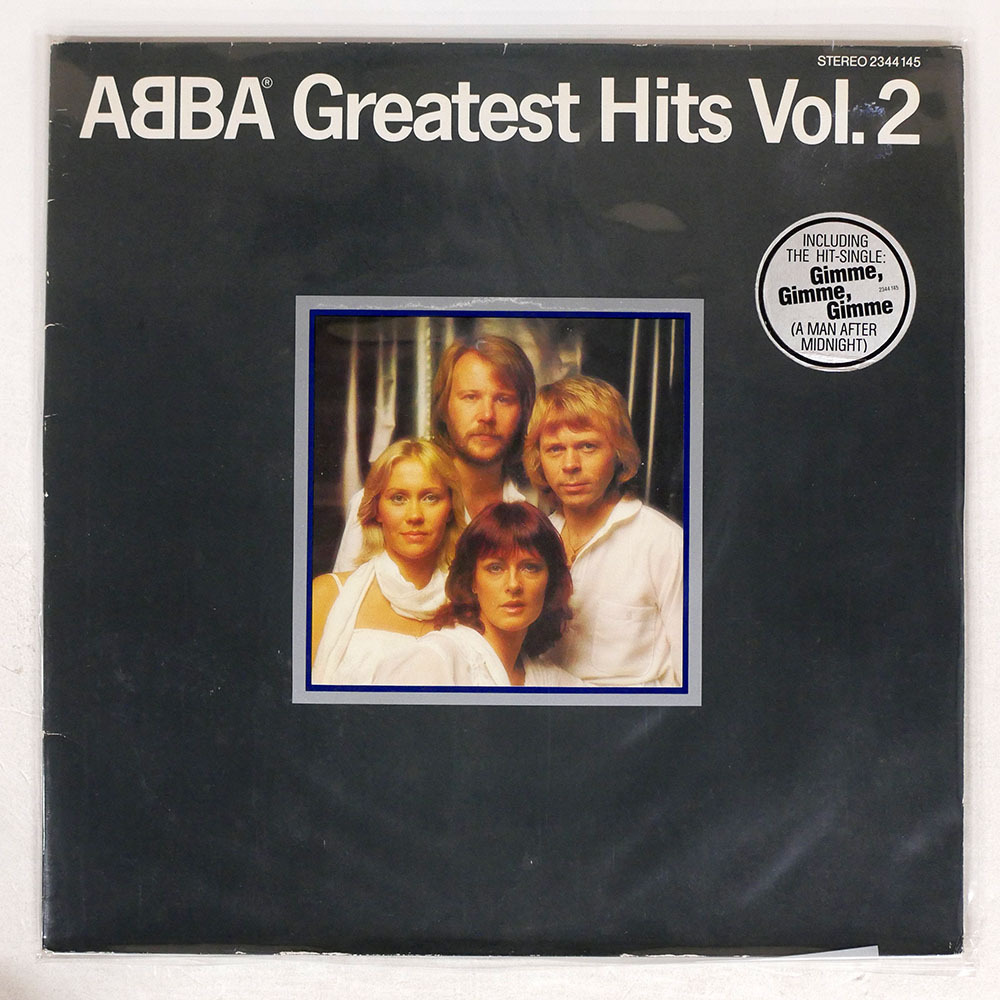 【やや傷や汚れあり】ドイツ盤 ABBA/GREATEST HITS VOL.2/POLYDOR 2344145 LPの落札情報詳細 ...