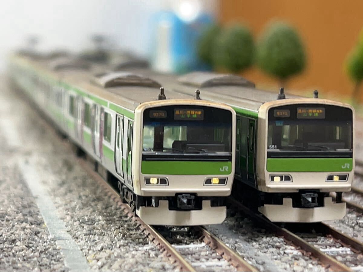 【傷や汚れあり】KATO 10-890,10-891,10-892 E231系500番台 山手線 11両 ラブライブ！Final Live ラッピング仕様(おまけ付き) 加工ジャンク品の落札 ...