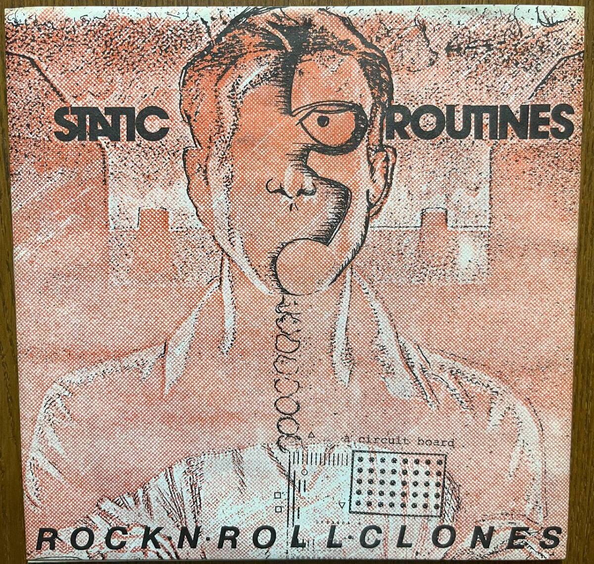【やや傷や汚れあり】Vintage Vinyl 試聴可 Static Routines Rock 'N' Roll Clones orig7 ...